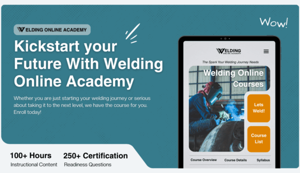 Learn To Weld with Welding Online Academy